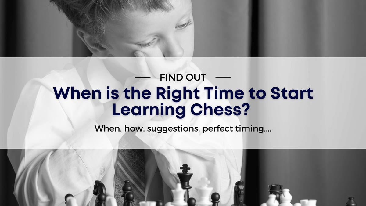 When is the Right Time to Start Learning Chess?【2024】 – Chess4pro